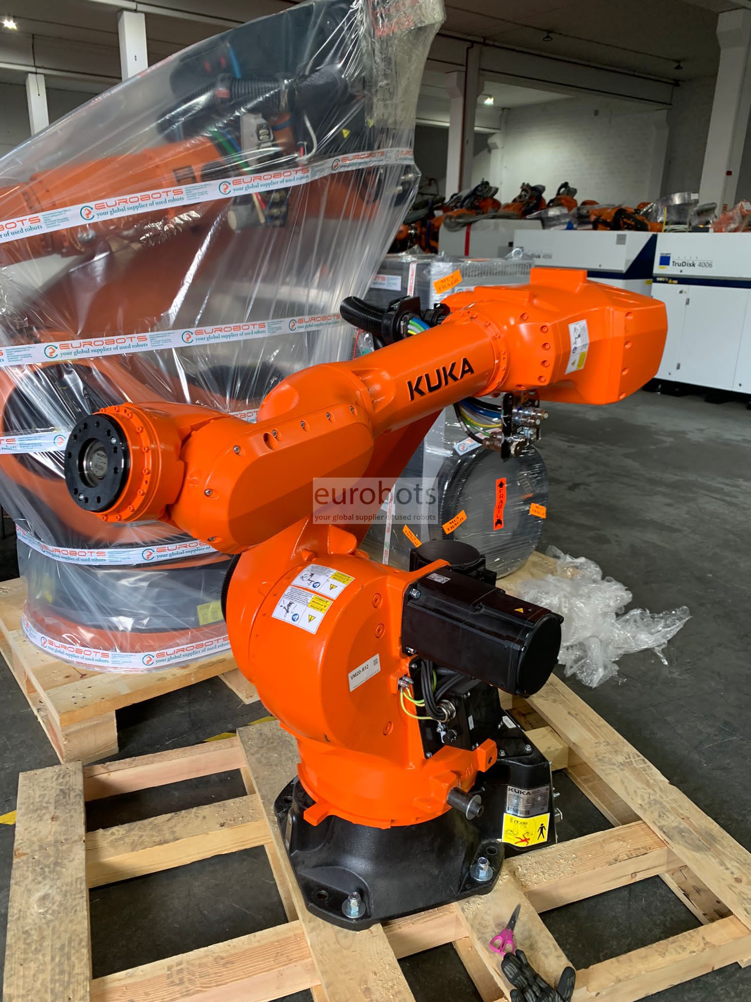 Kuka utiliza robots IONTEC KR 30 R2100 | Eurobots