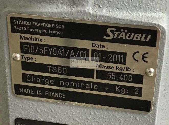 robot de segunda mano scara staubli ts60 con control cs8c | Eurobots